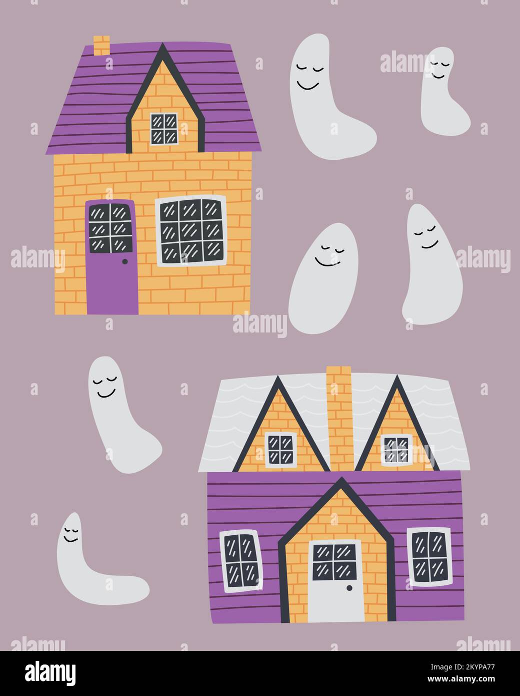 Scary haunted houses hi-res stock photography and images - Alamy