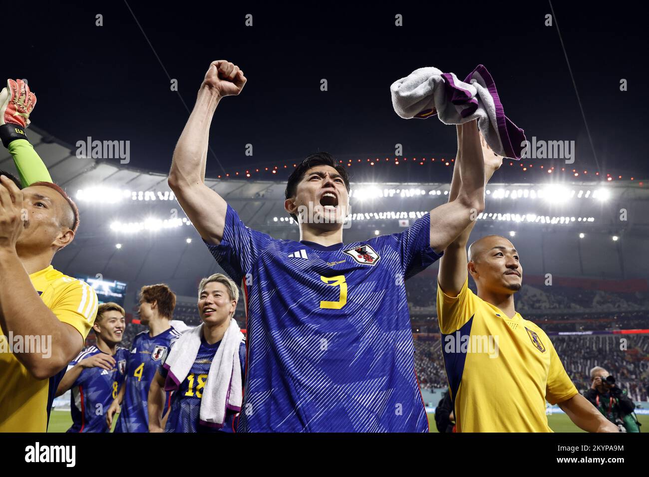 Ar-Rayyan, Qatar. December 1, 2022, Shogo Taniguchi of Japan during the ...