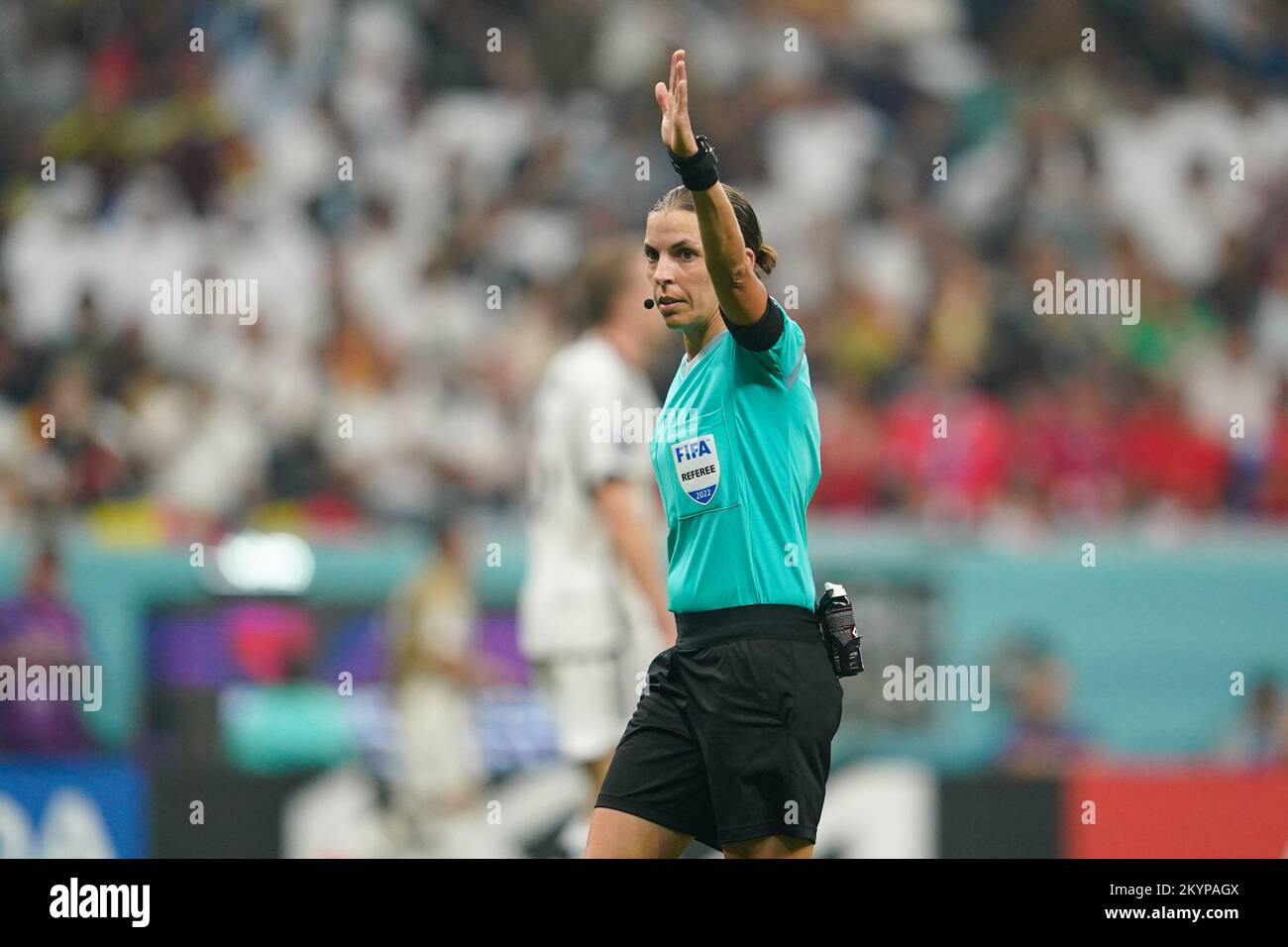 December 1, 2022: AL KHOR, QATAR - DECEMBER 1: Referee Stephanie ...