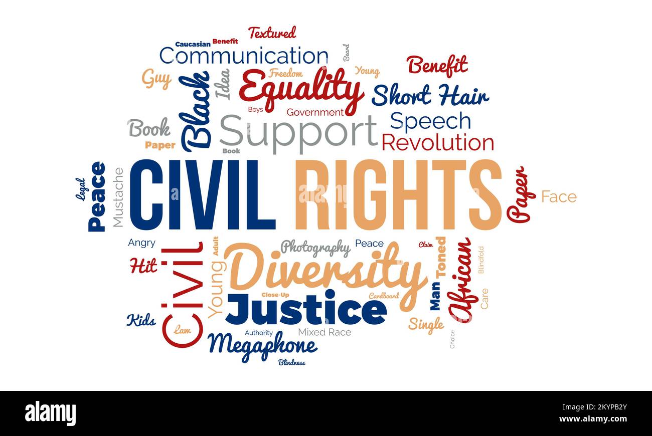 Civil rights movement Stock Vector Images - Alamy