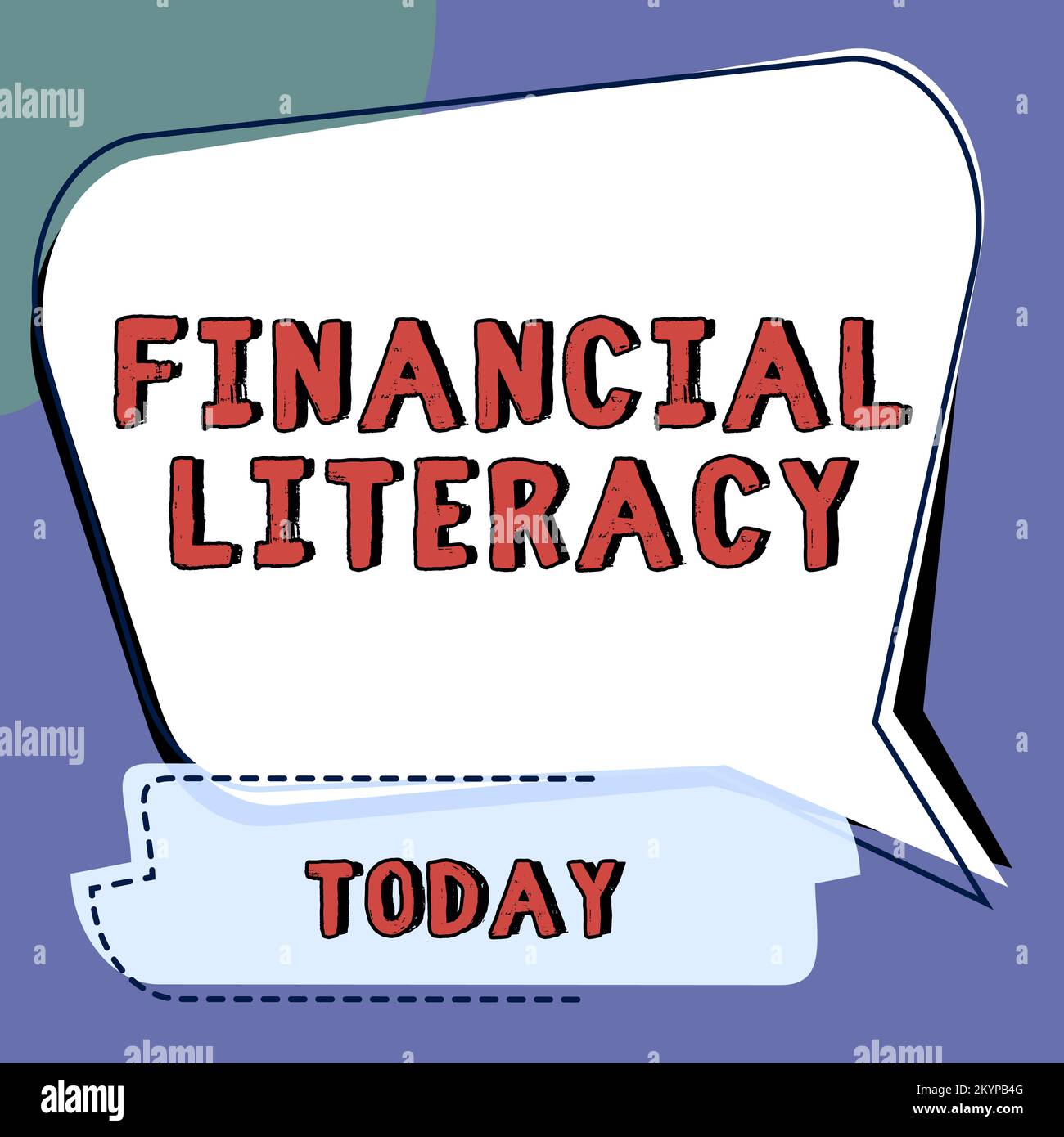 Sign displaying Financial Literacy. Business showcase Understand and ...