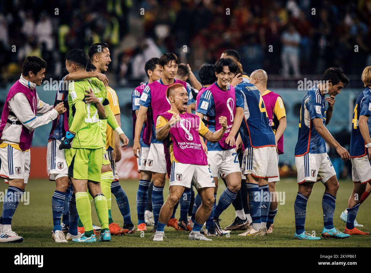 Doha, Catar. 01st Dec, 2022. NAGATOMO Yuto of Japan during a match ...