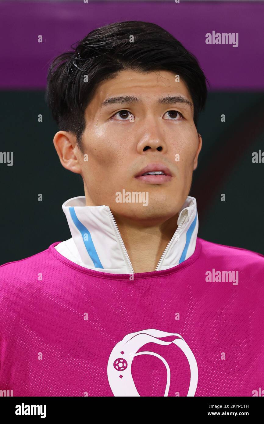Al Rayyan, Qatar. 1st Dec, 2022. Takehiro Tomiyasu (JPN) Football ...