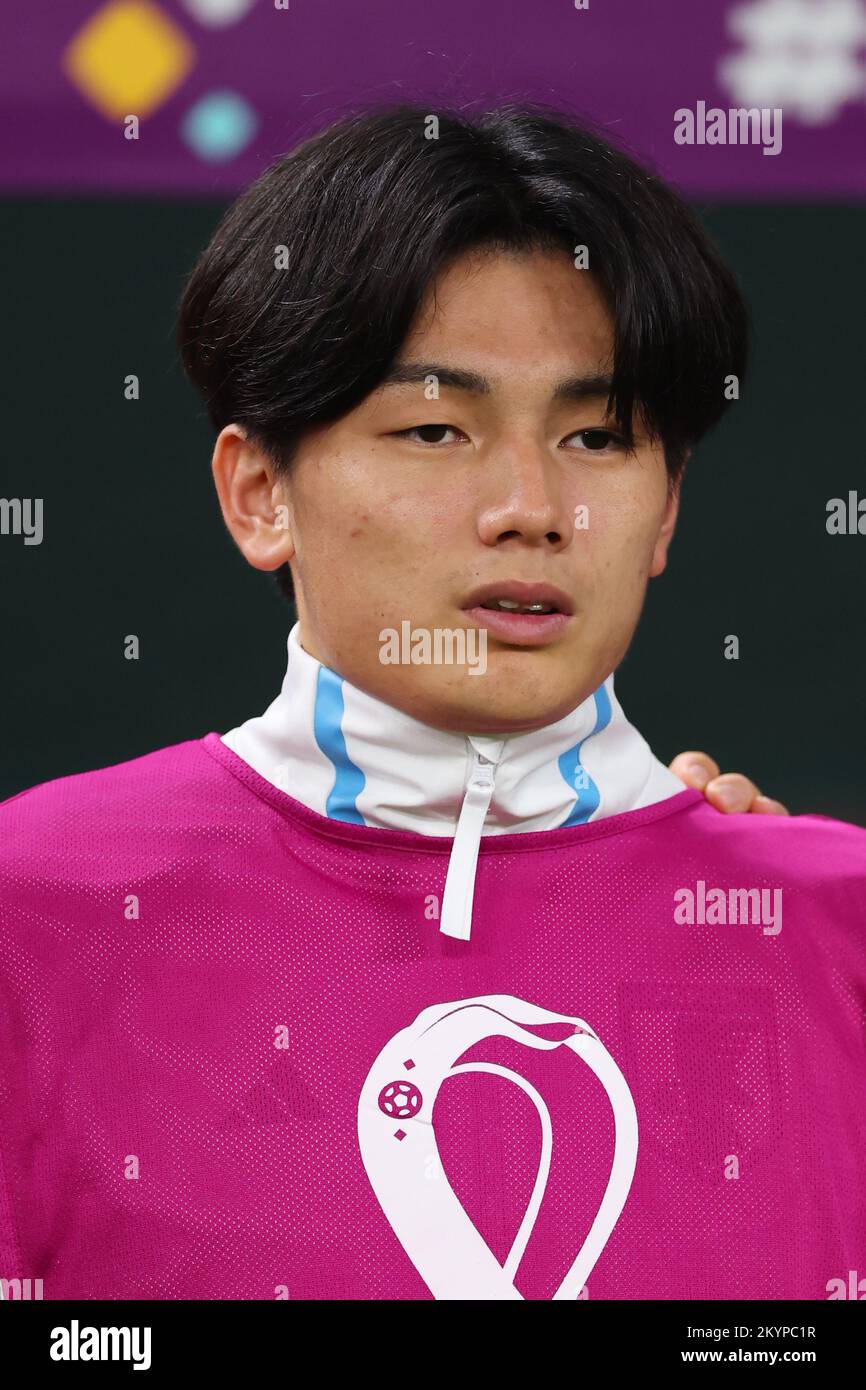 Al Rayyan, Qatar. 1st Dec, 2022. Ayase Ueda (JPN) Football/Soccer ...