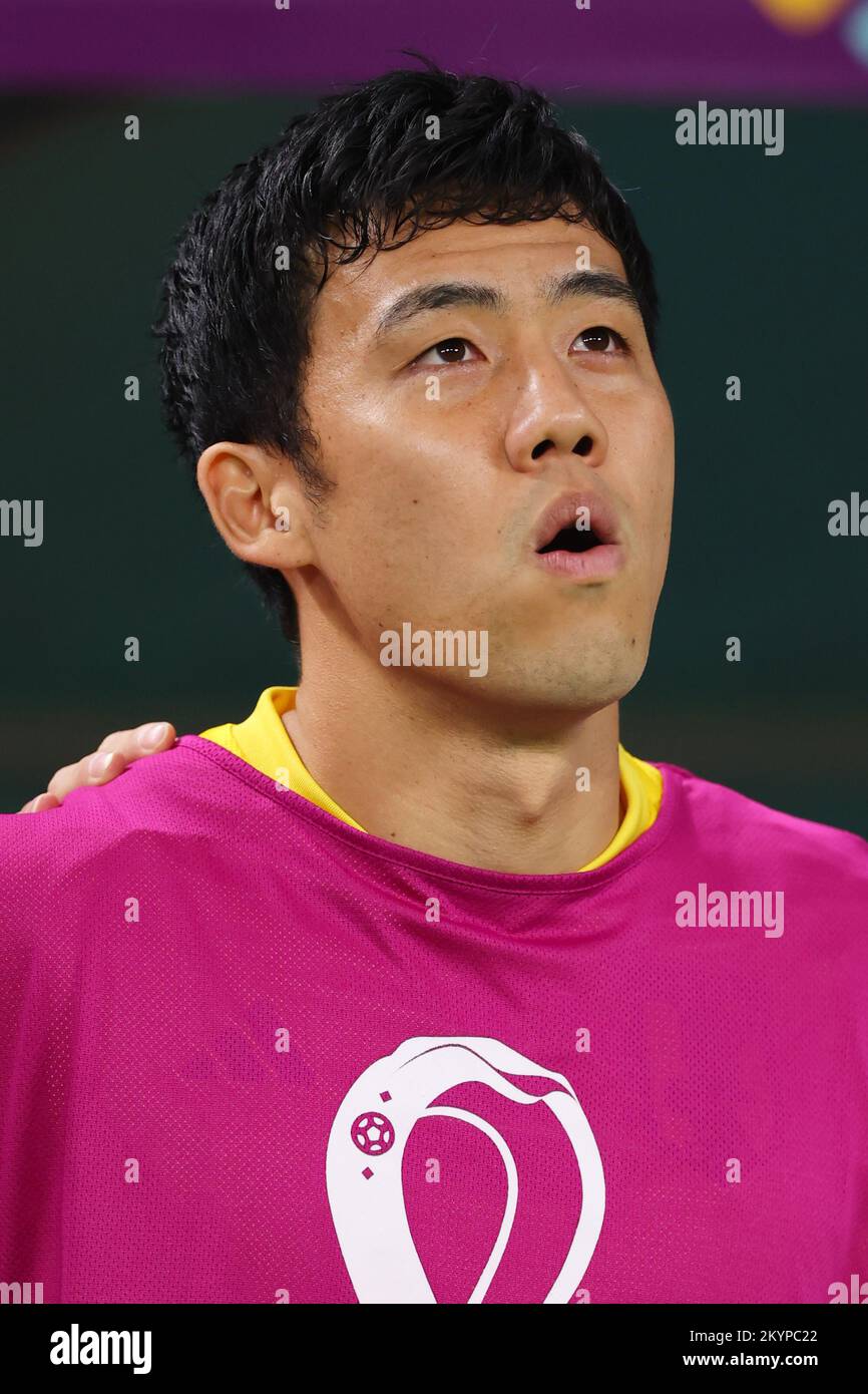 Al Rayyan, Qatar. 1st Dec, 2022. Wataru Endo (JPN) Football/Soccer ...