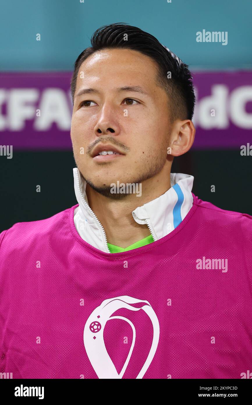 Al Rayyan, Qatar. 1st Dec, 2022. Daniel Schmidt (JPN) Football/Soccer ...