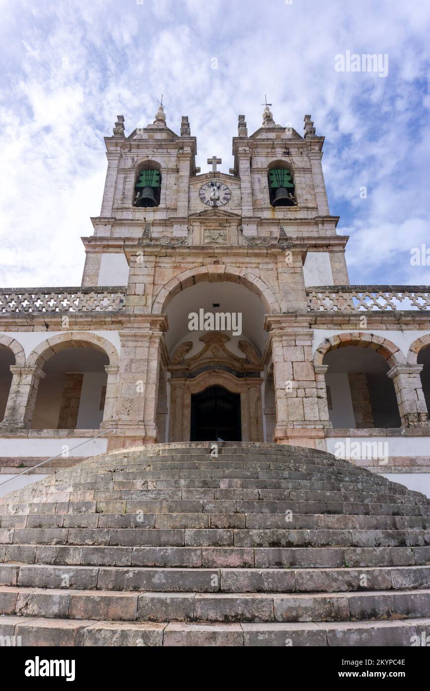 Antique sanctuary of Our Lady of Nazare Stock Photo - Alamy