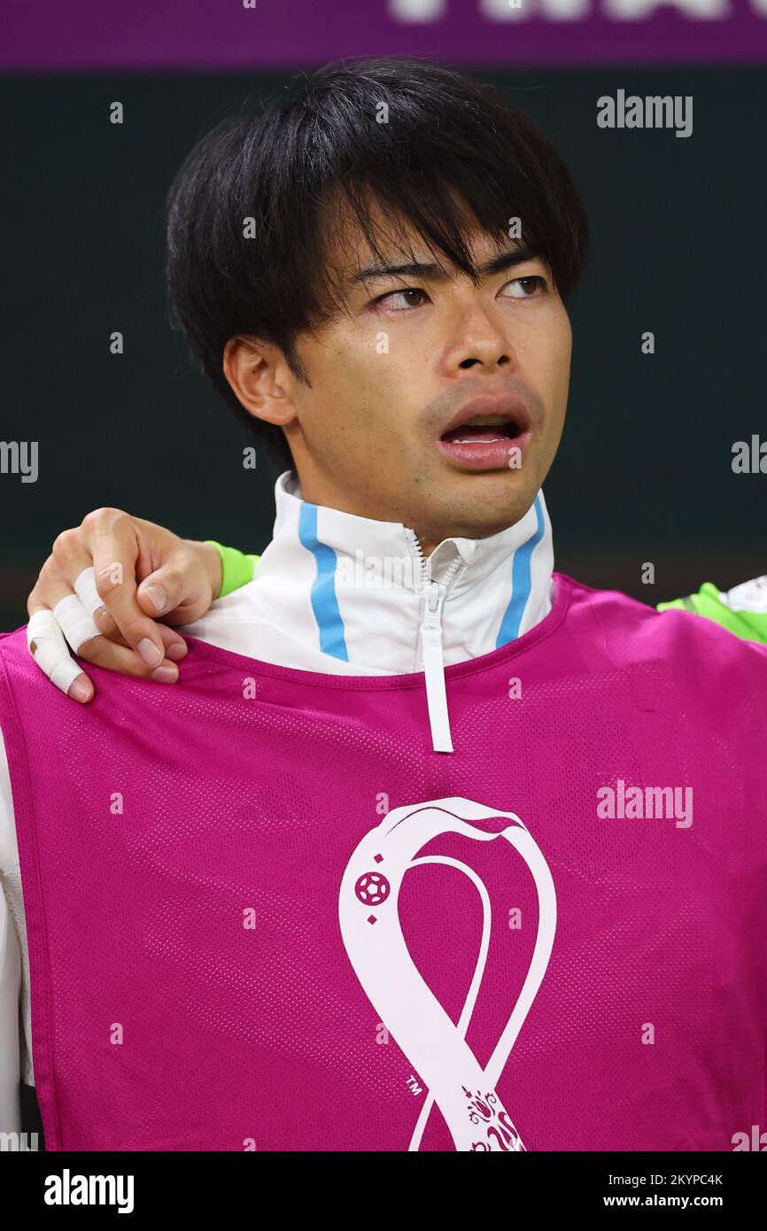Al Rayyan, Qatar. 1st Dec, 2022. Kaoru Mitoma (JPN) Football/Soccer ...