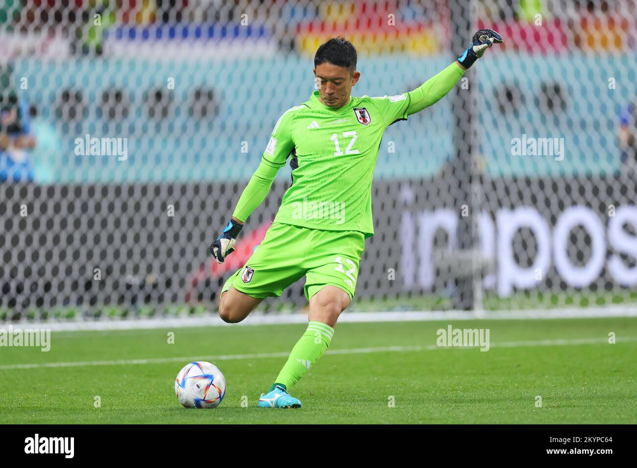 Al Rayyan, Qatar. 1st Dec, 2022. Shuichi Gonda (JPN) Football/Soccer ...