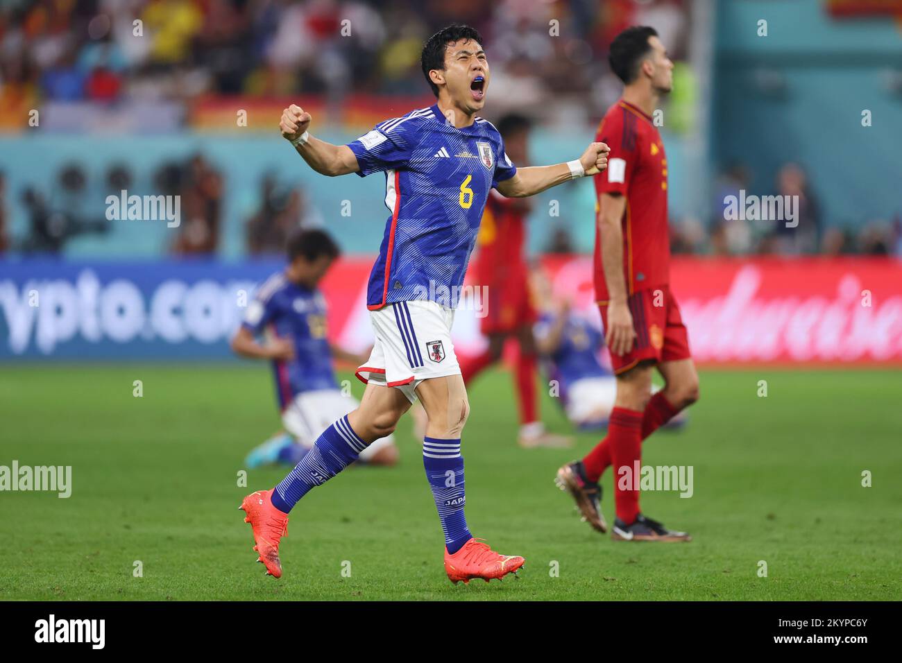 Al Rayyan, Qatar. 1st Dec, 2022. Wataru Endo (JPN) Football/Soccer ...
