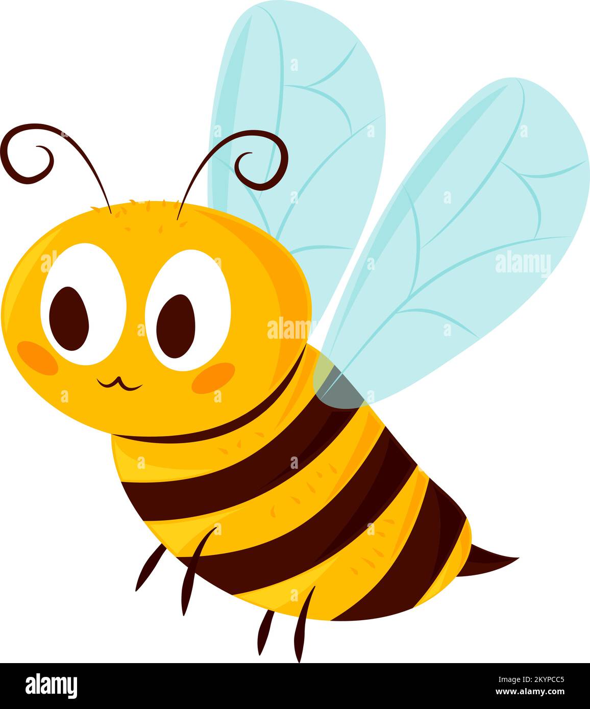 bee insect cartoon Stock Vector Image & Art - Alamy
