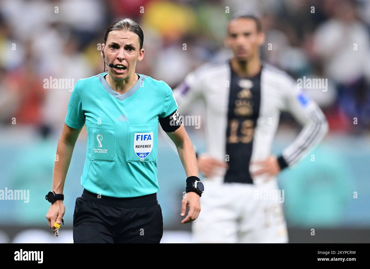 Qatar, 01/12/2022, Schiedsrichterin Stephanie Frappart (Frankreich)Al ...