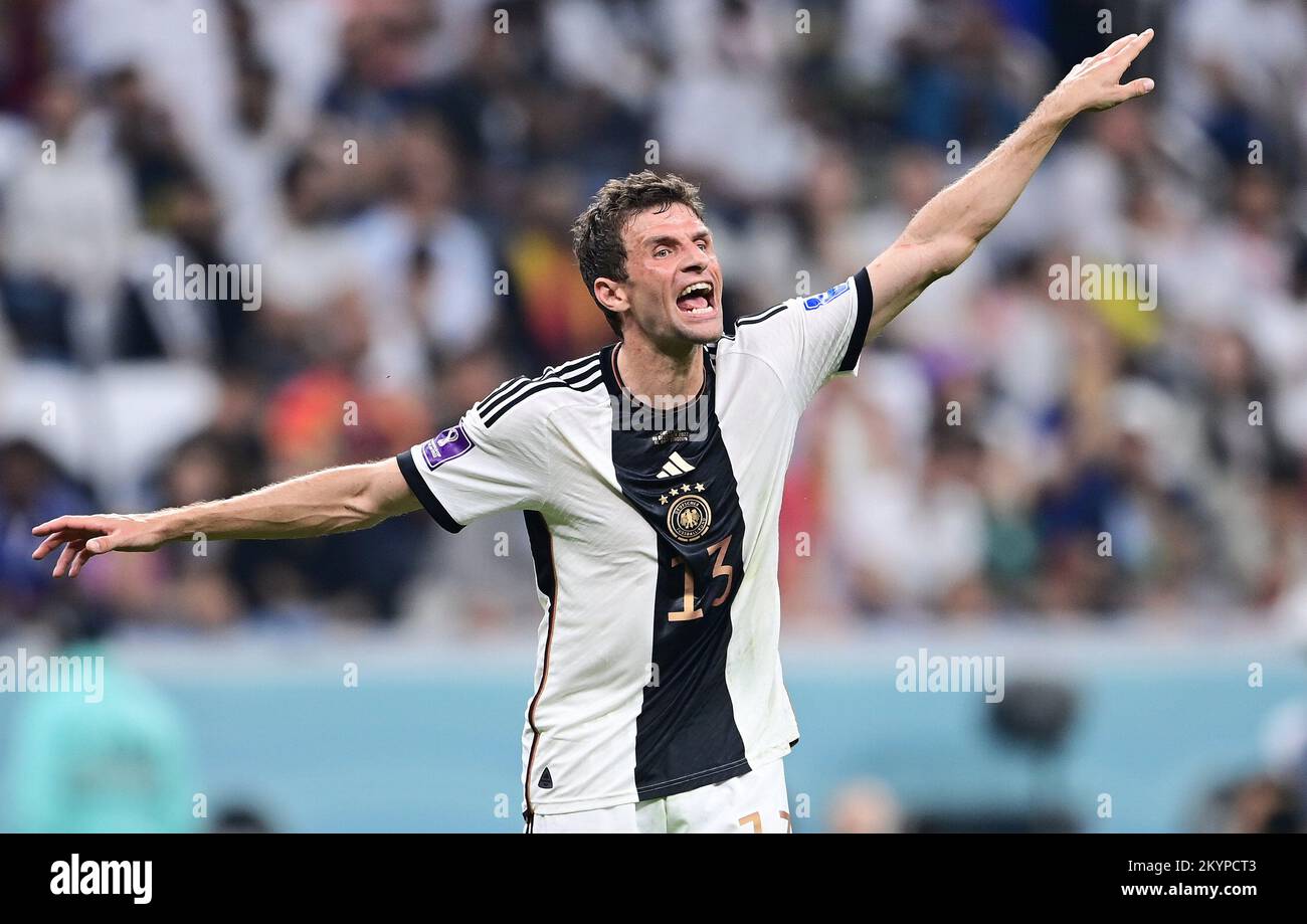 Qatar, 01/12/2022, Thomas Mueller (Deutschland)Al Khor, 01.12.2022 ...