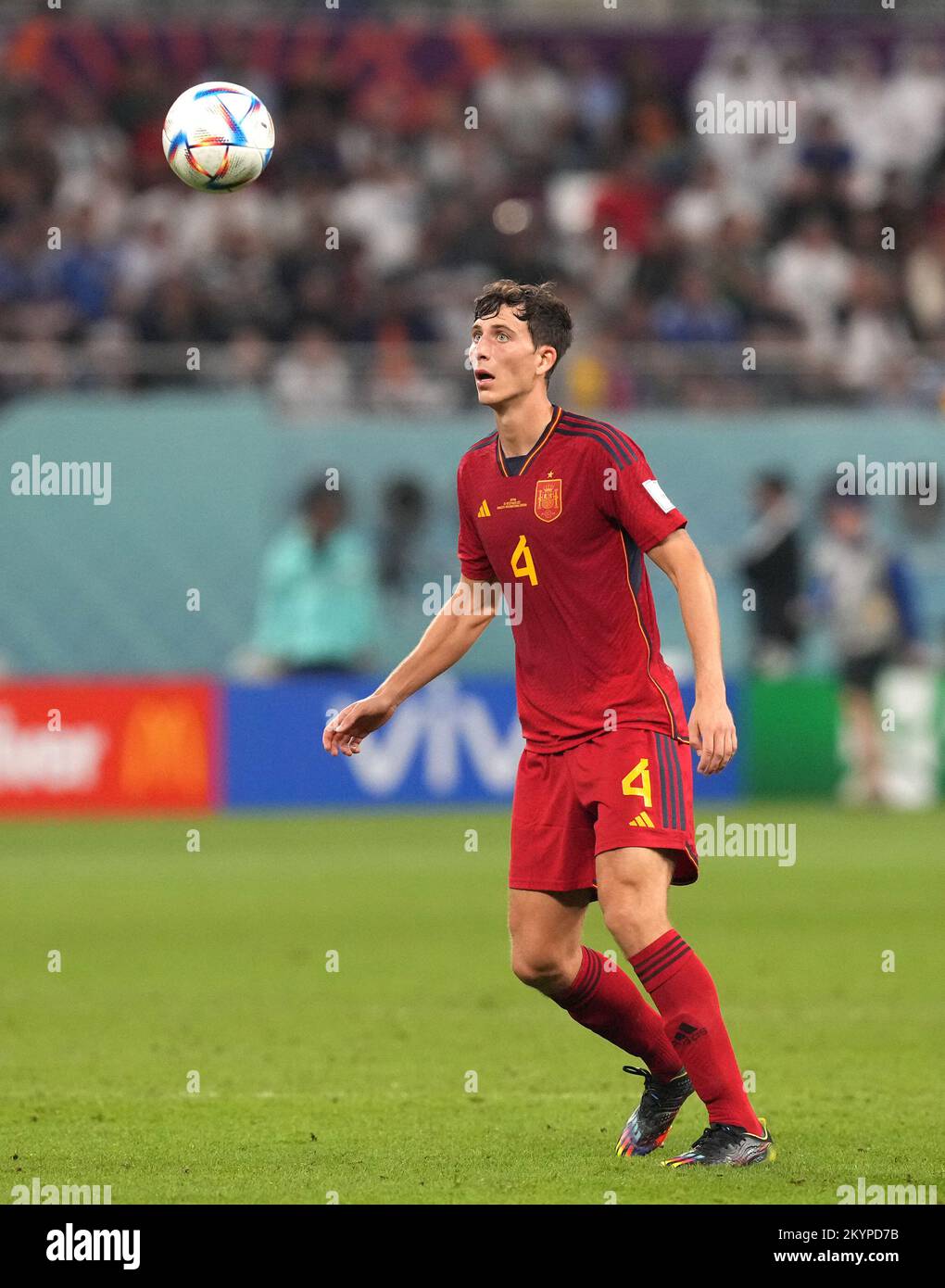 Spain's Pau Torres during the FIFA World Cup Group E match at the ...