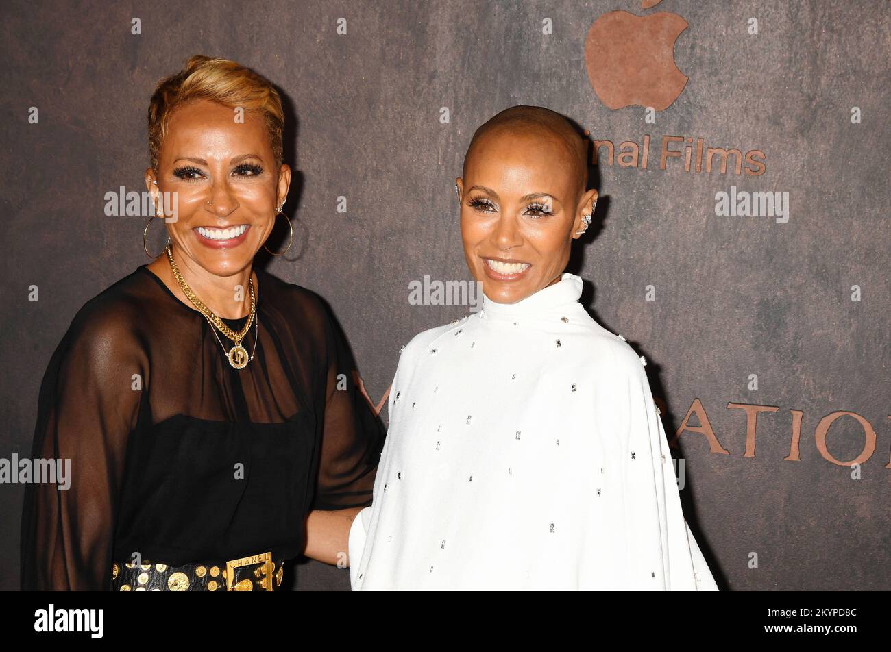 Los Angeles, California, USA. 30th Nov, 2022. (L-R) Adrienne Banfield-Norris and Jada Pinkett ...