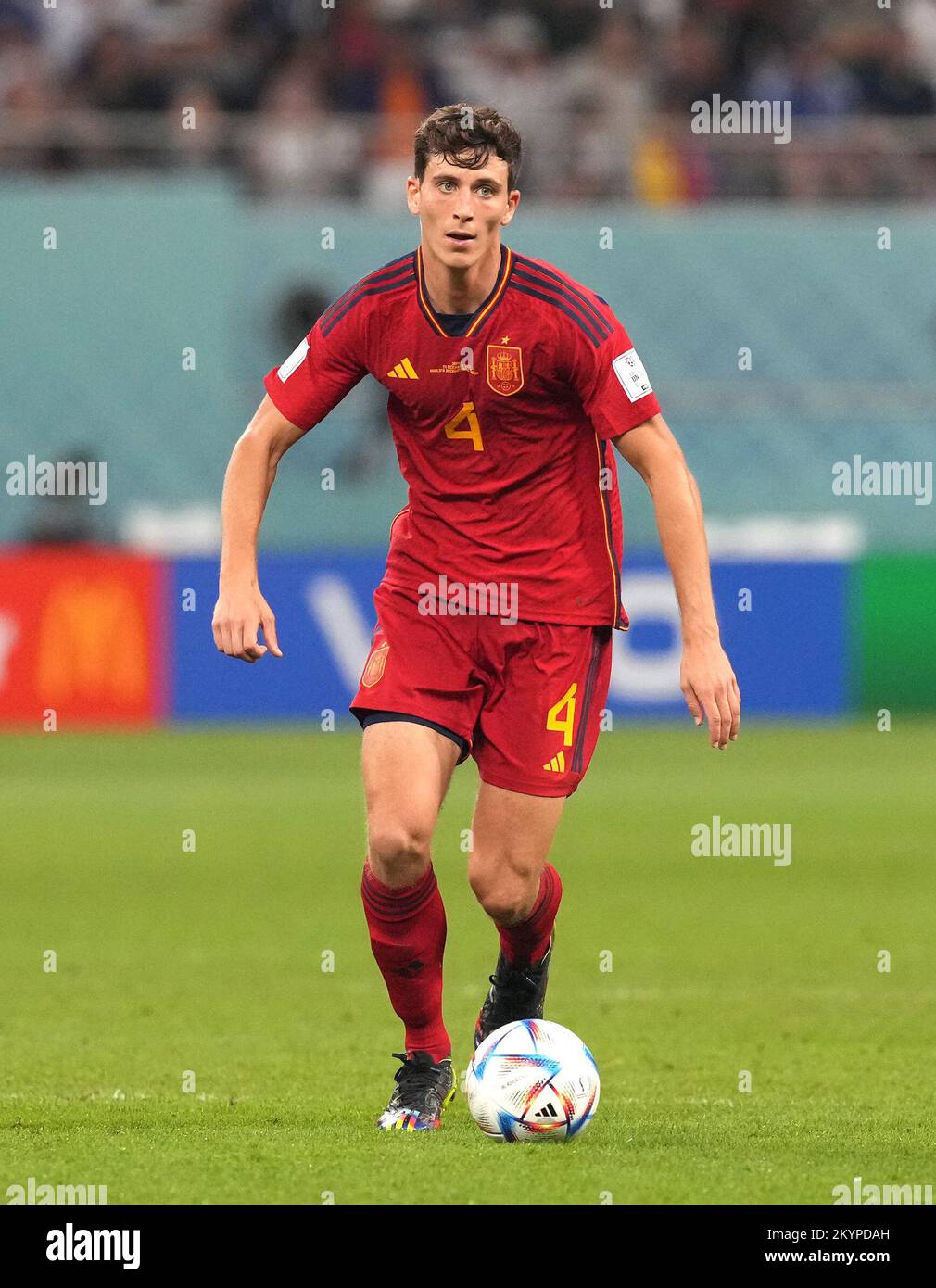 Spain's Pau Torres during the FIFA World Cup Group E match at the ...