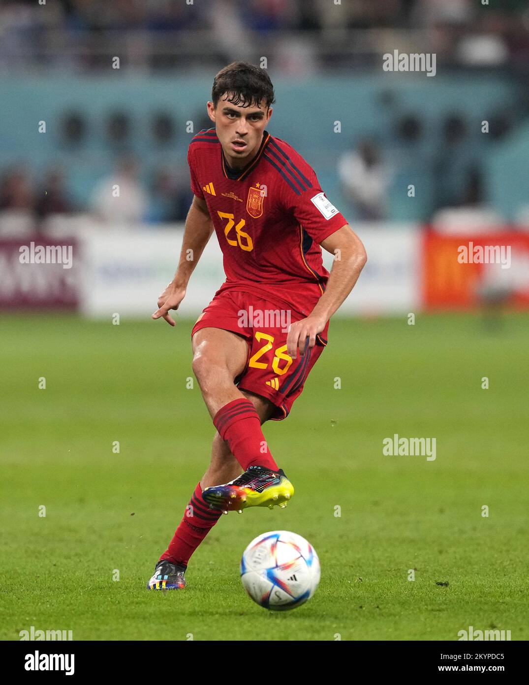 Spain's Pedri during the FIFA World Cup Group E match at the Khalifa ...