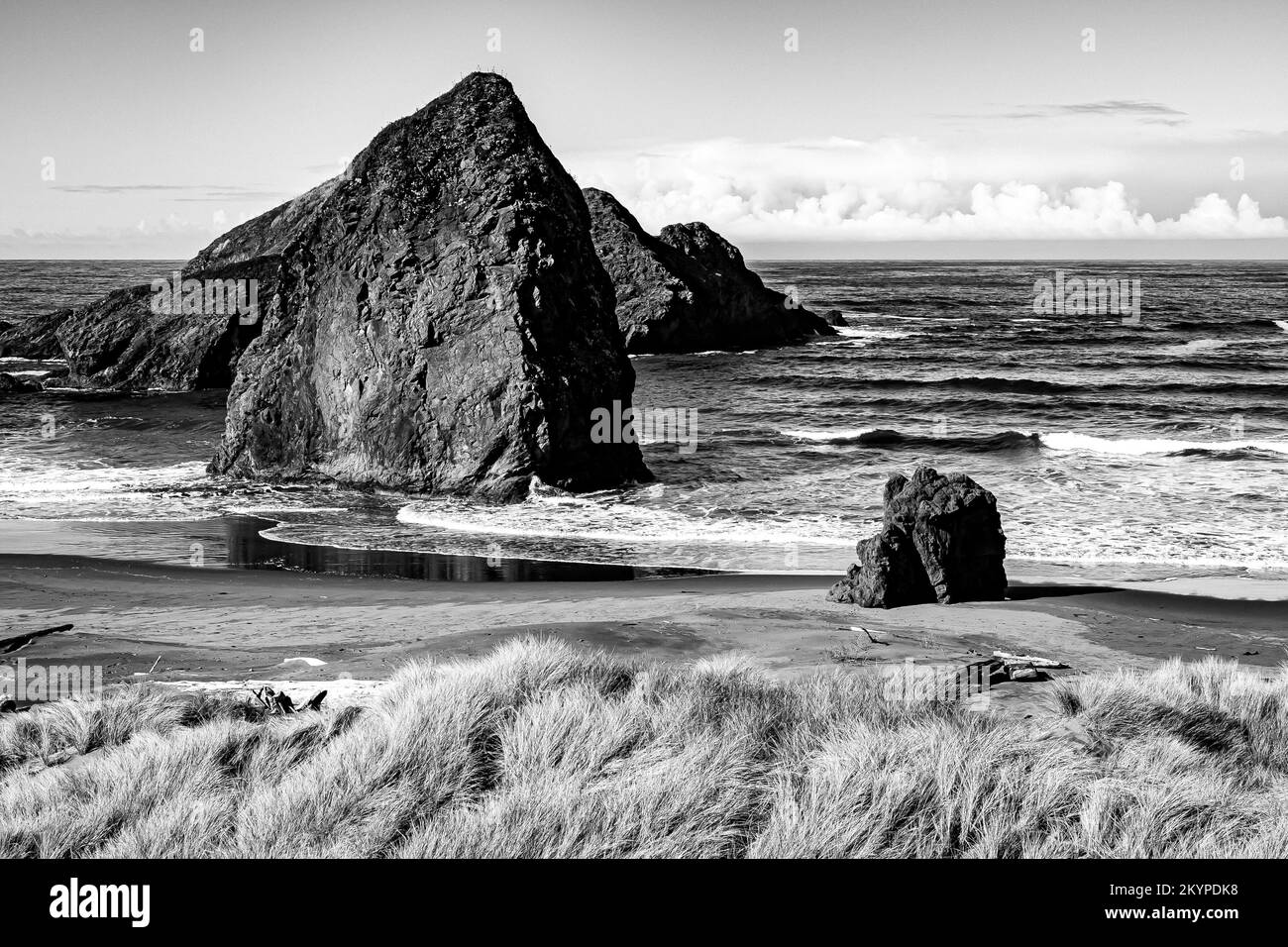 Scenic Southern Oregon Coastline Stock Photo - Alamy