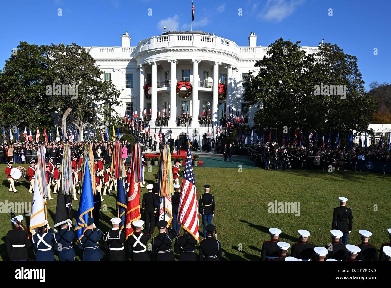 Washington, DC, USA. 30th Nov, 2022. 12/1/22 The White House Washington ...