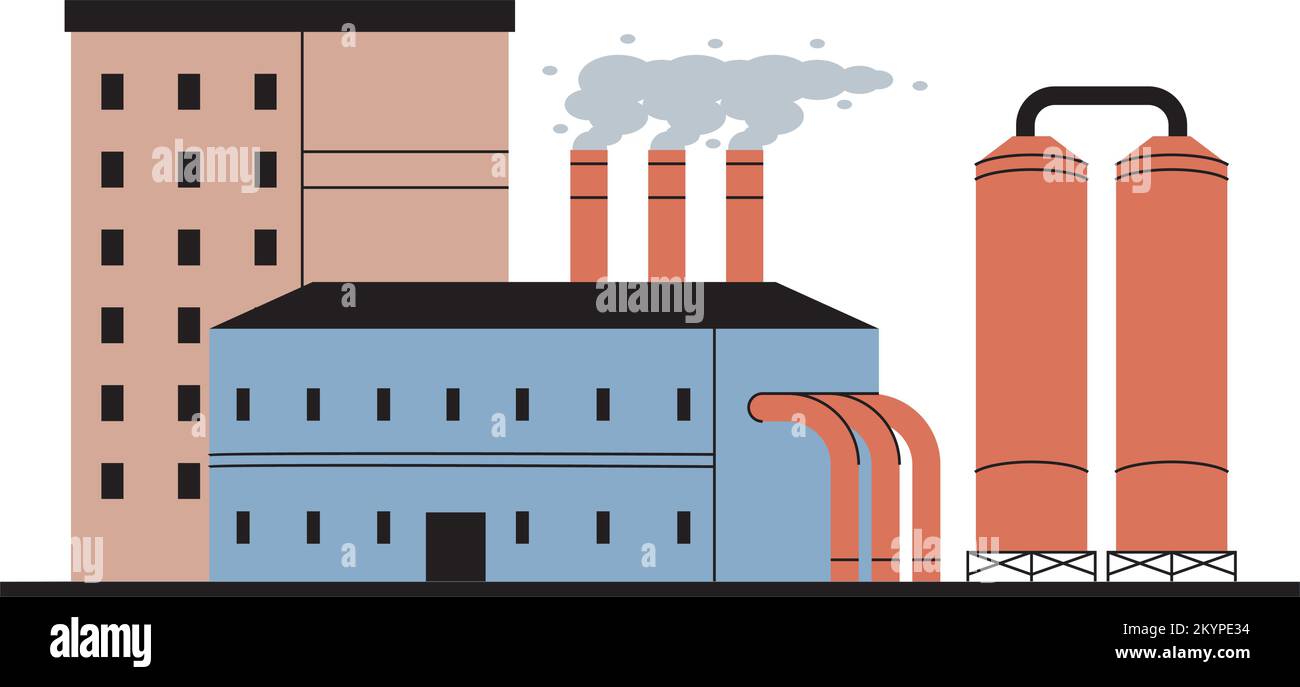 Manufacturing tanks Stock Vector Images - Alamy