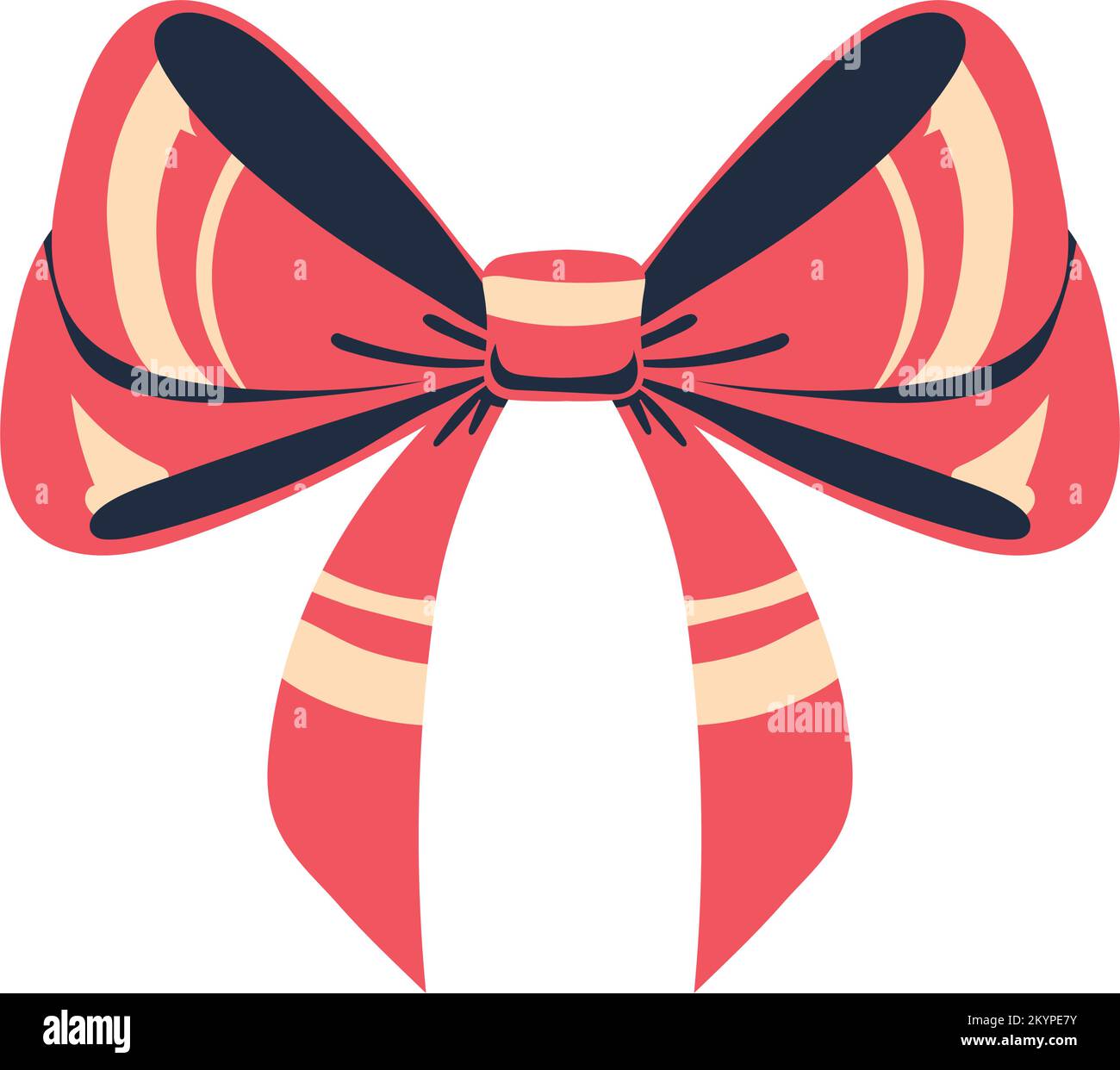 decorative gift bow Stock Vector Image & Art - Alamy