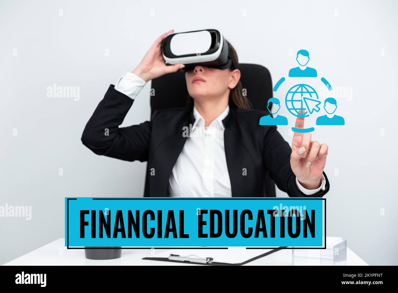 Sign displaying Financial Education. Conceptual photo Understanding ...
