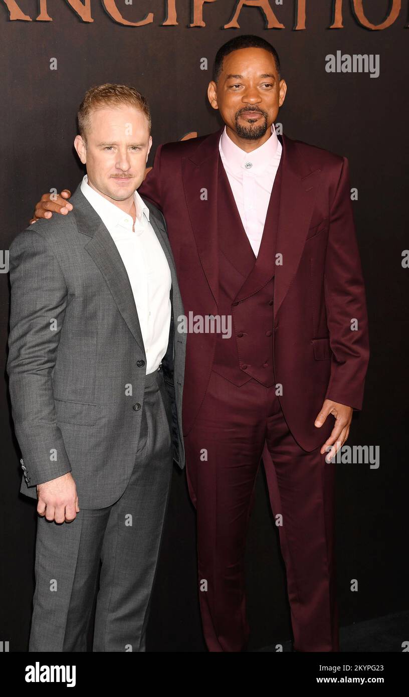 Los Angeles, California, USA. 30th Nov, 2022. (L-R) Ben Foster and Will ...