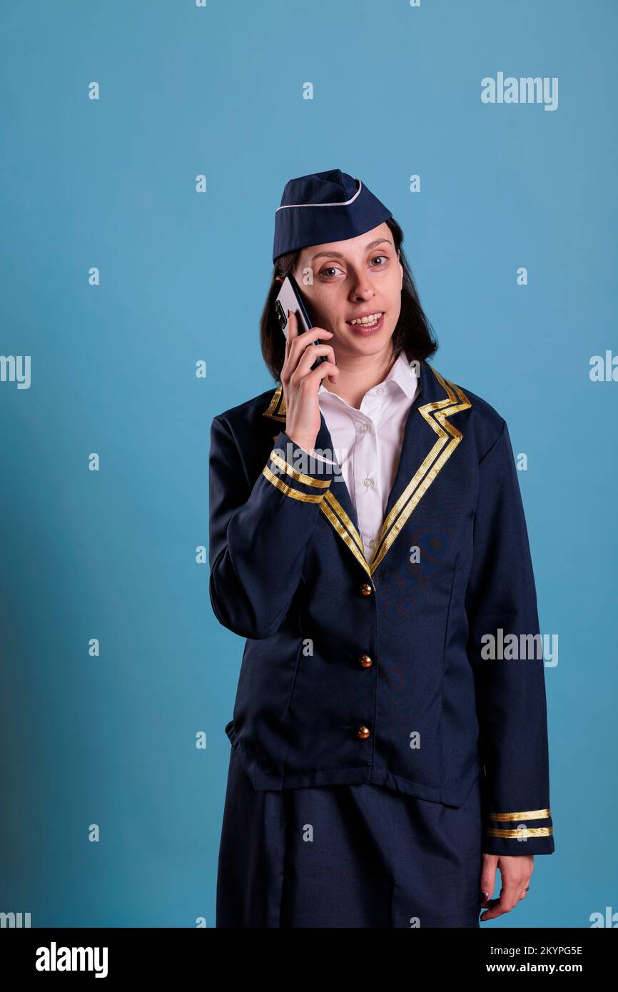 Hand holding smartphone in aircraft hi-res stock photography and images ...