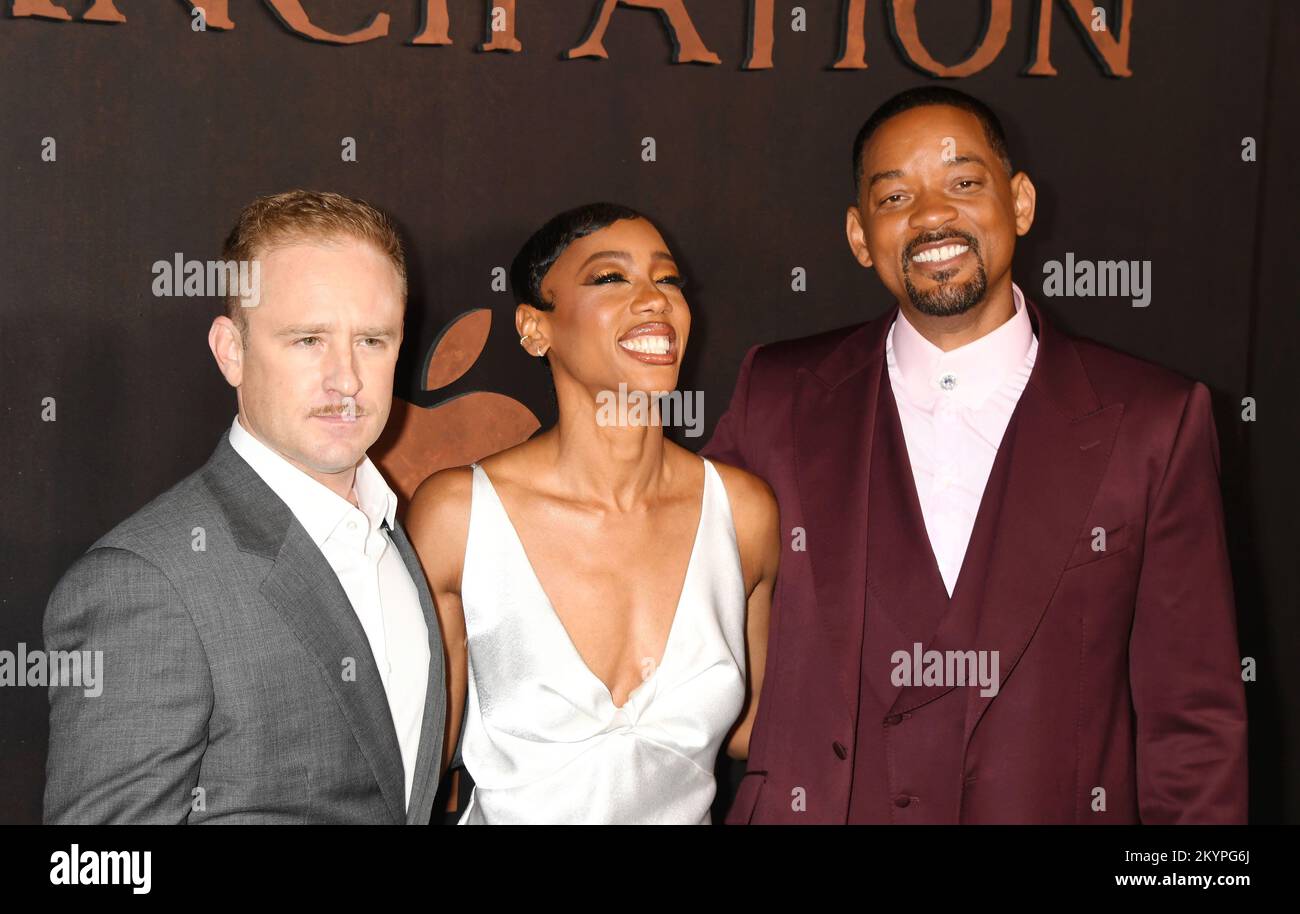 Los Angeles, California, USA. 30th Nov, 2022. (L-R) Ben Foster ...