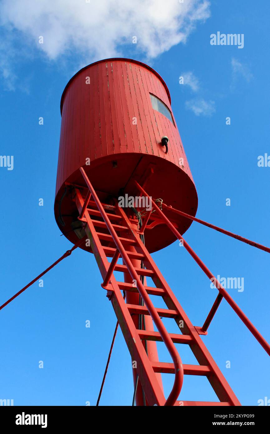 Suzan Vagoose - Fowey Lighthouse Stock Photo - Alamy