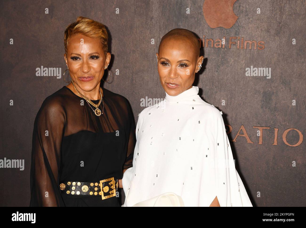 Los Angeles, California, USA. 30th Nov, 2022. (L-R) Adrienne Banfield-Norris and Jada Pinkett ...