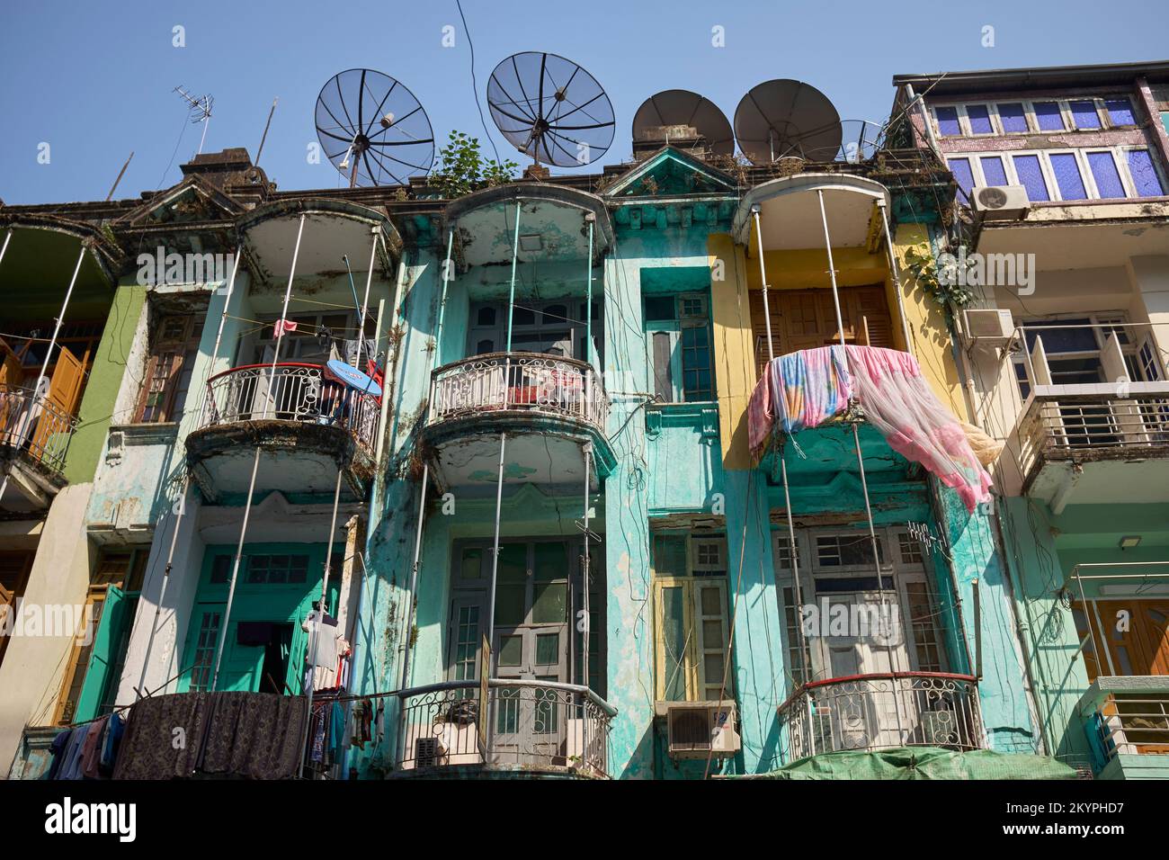 Yangon center hi-res stock photography and images - Alamy