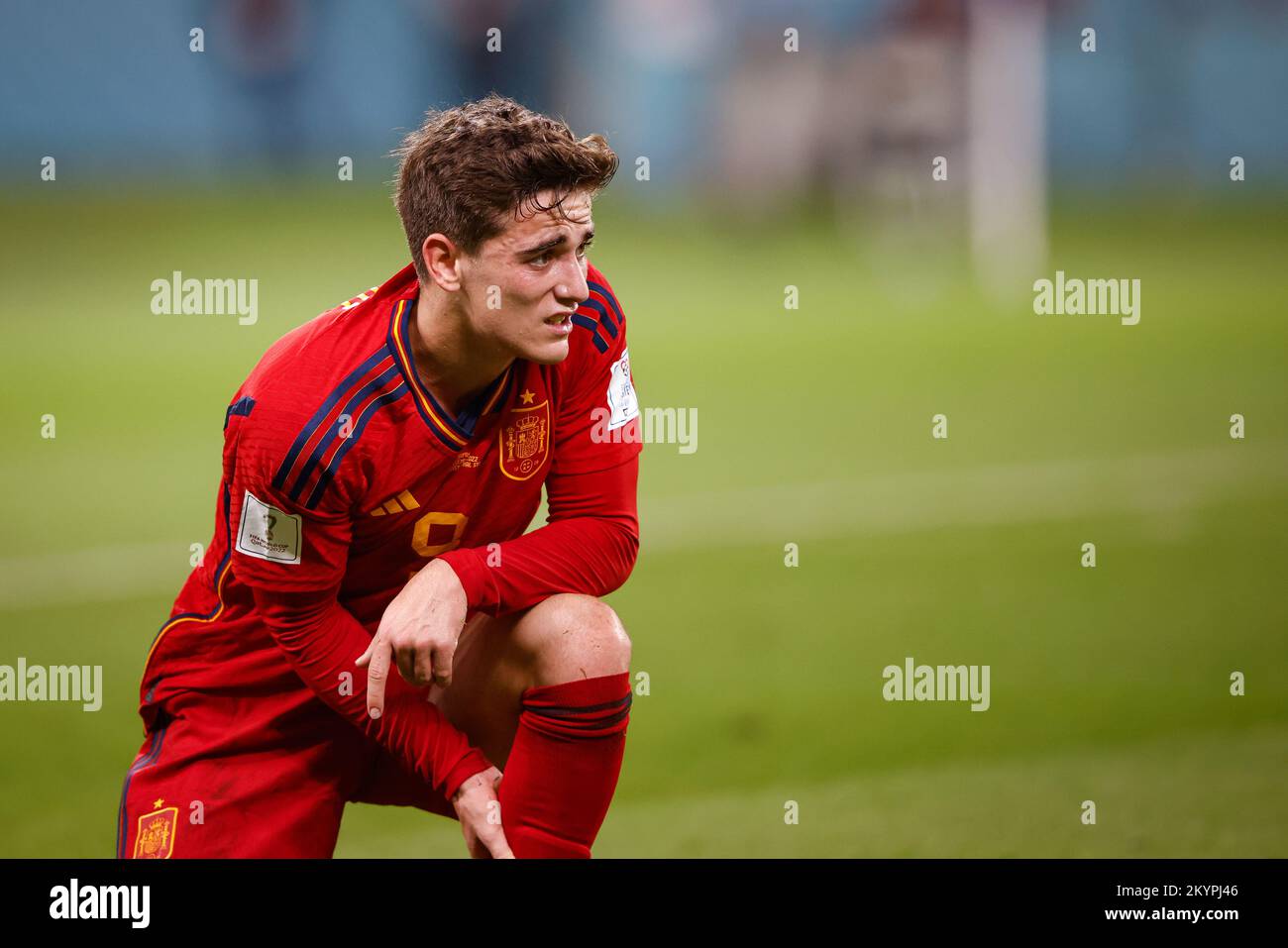 Doha, Catar. 01st Dec, 2022. GAVI of Spain during a match between Japan ...