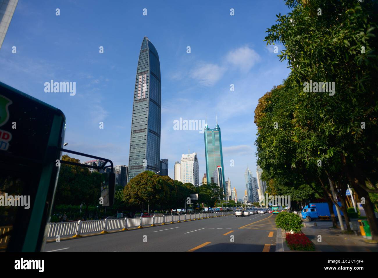 Kingkey 100 finance building hi-res stock photography and images - Alamy