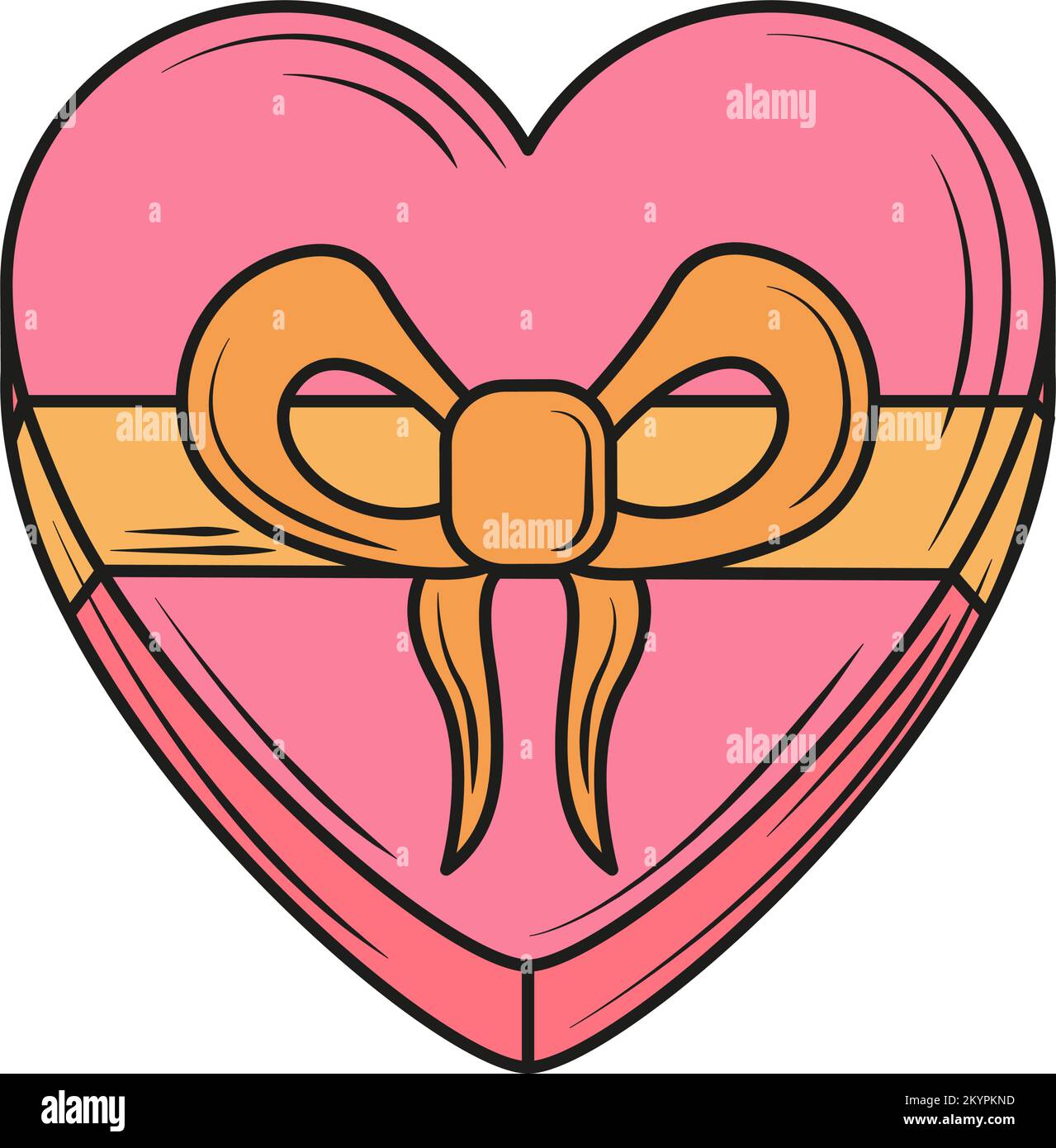 heart gift box Stock Vector Image & Art - Alamy