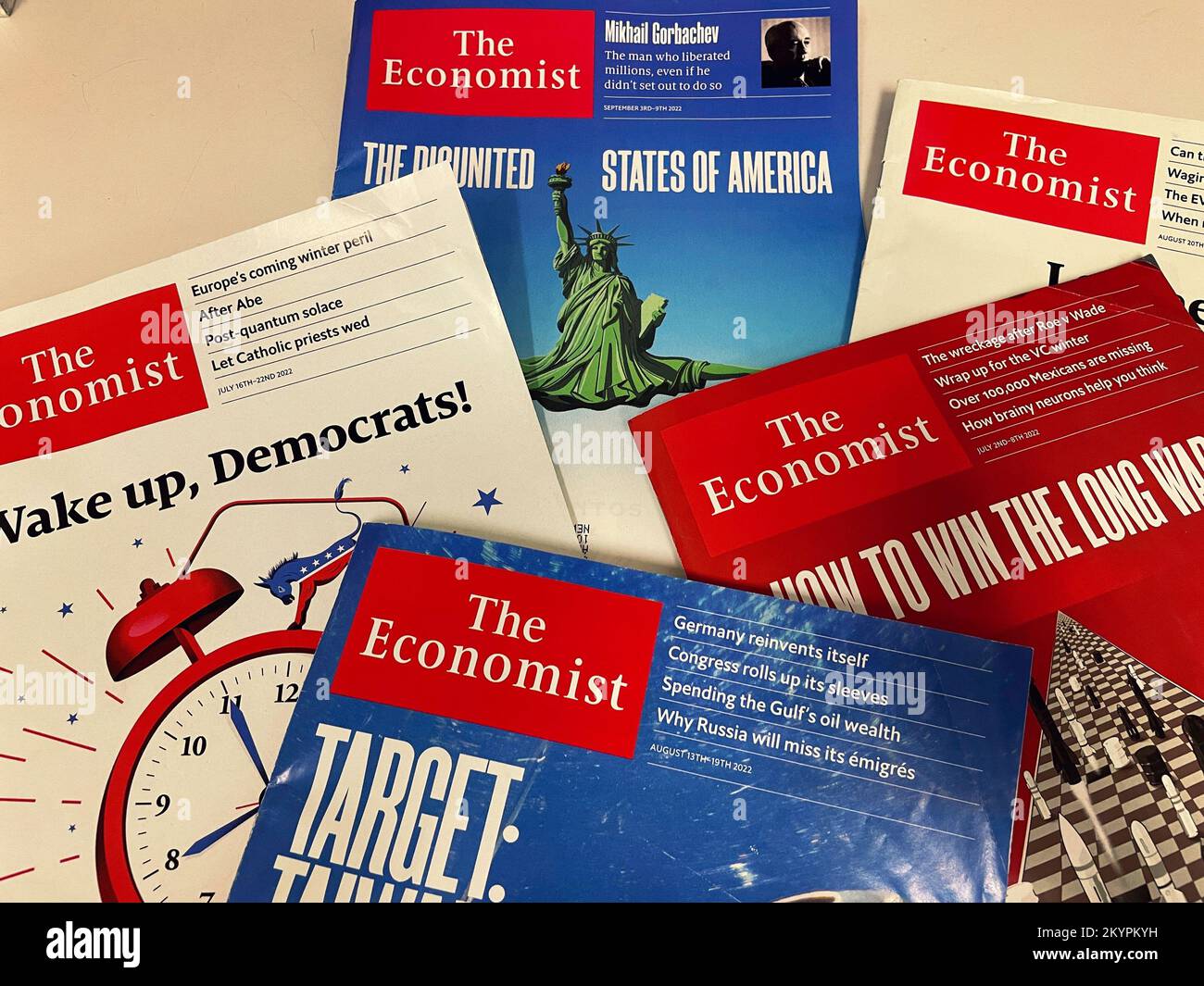 The economist cover hi-res stock photography and images - Alamy