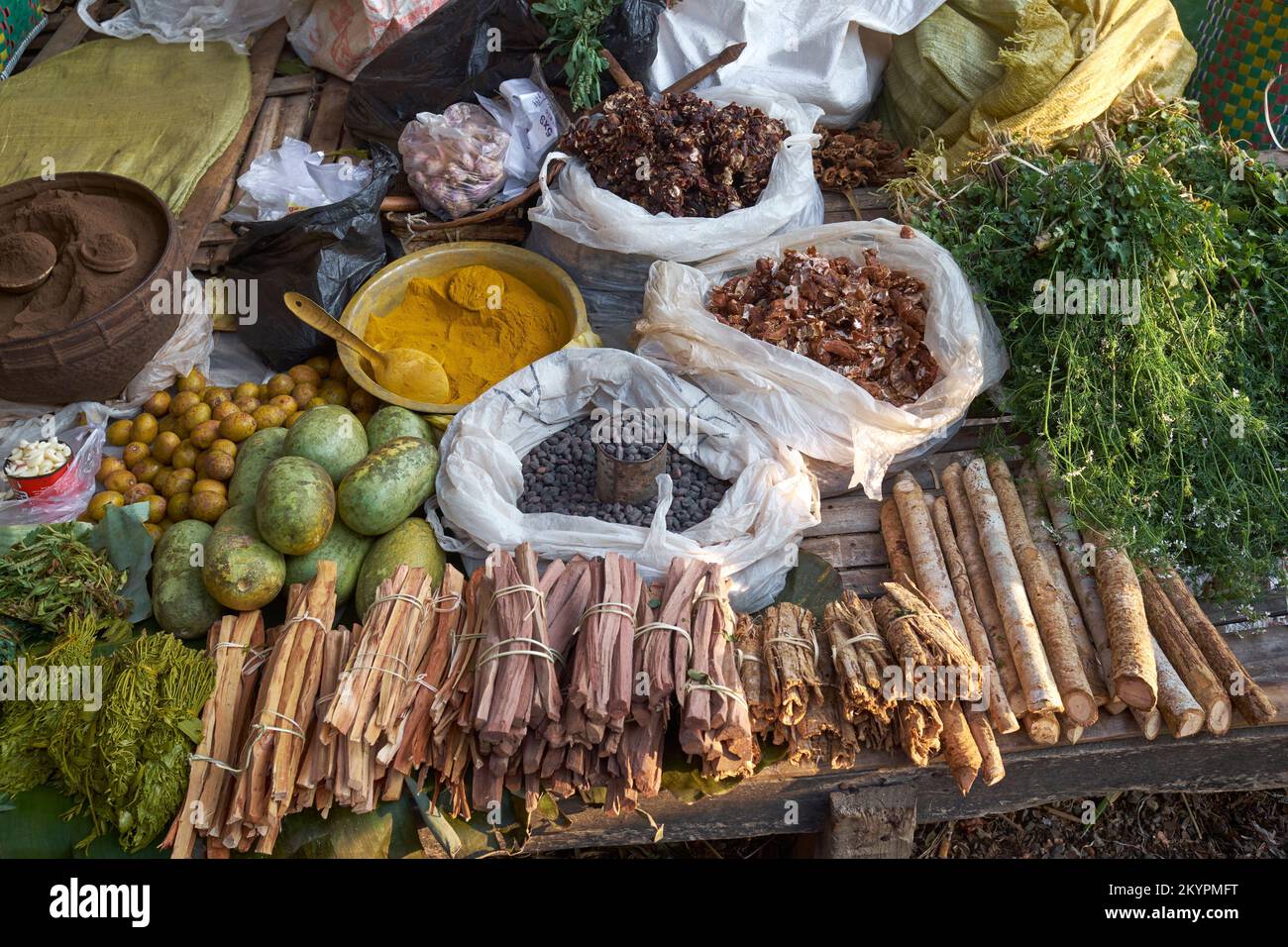 Village Food Market Inle Lake Myanmar Stock Photo - Alamy