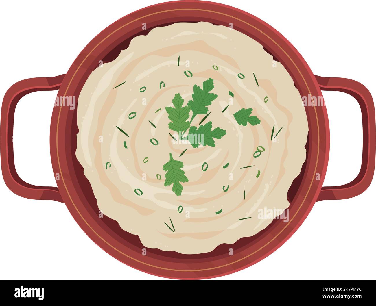 Mashed potatoes icon Cut Out Stock Images & Pictures - Alamy