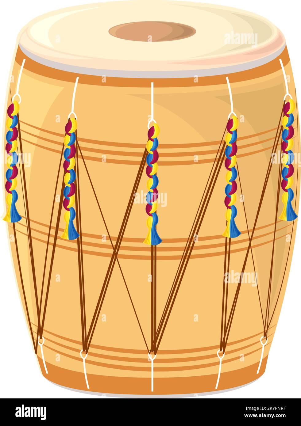 Indian hindu musician illustration hi-res stock photography and images ...