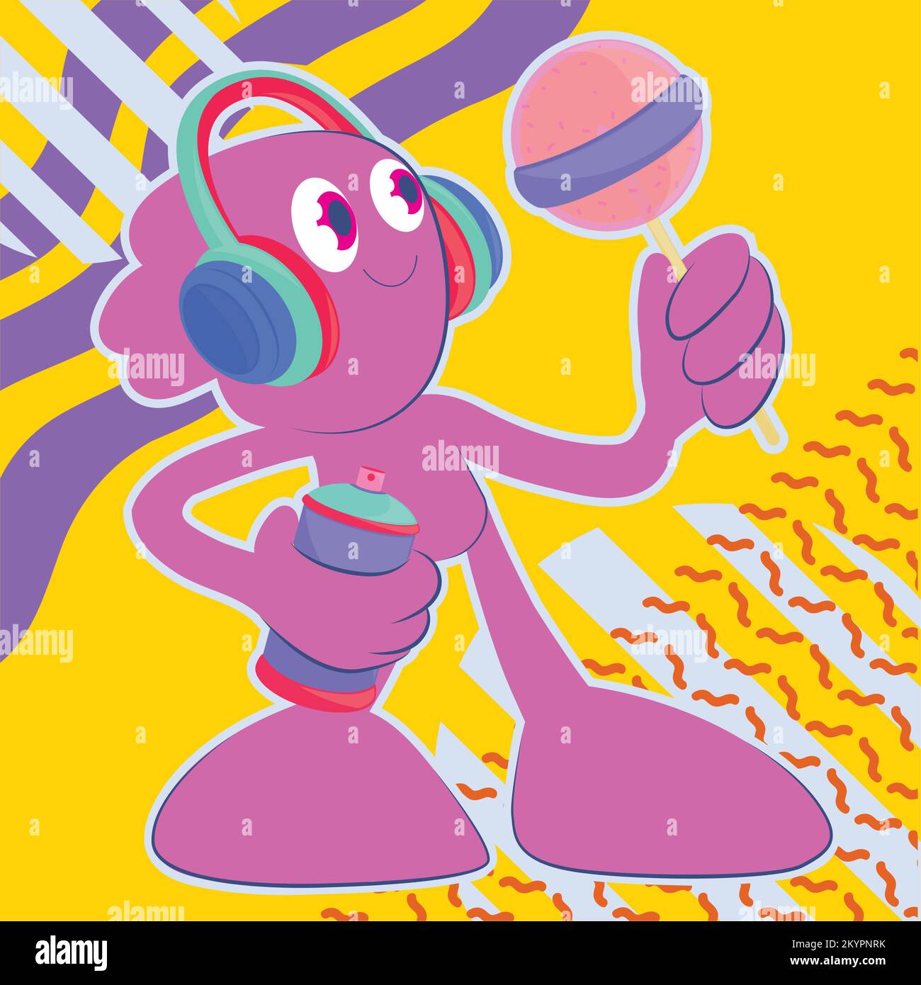 retro character style Stock Vector Image & Art - Alamy