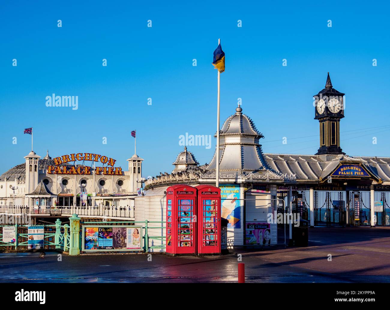 Brighton Palace Pier, City of Brighton and Hove, East Sussex, England ...