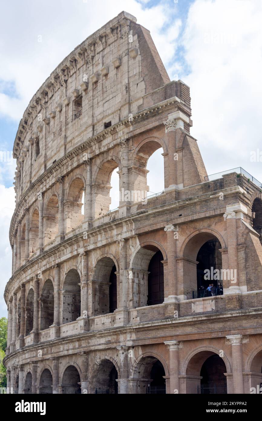 The Colosseum (Colosseo), IV Templum Pacis, Central Rome, Rome (Roma ...