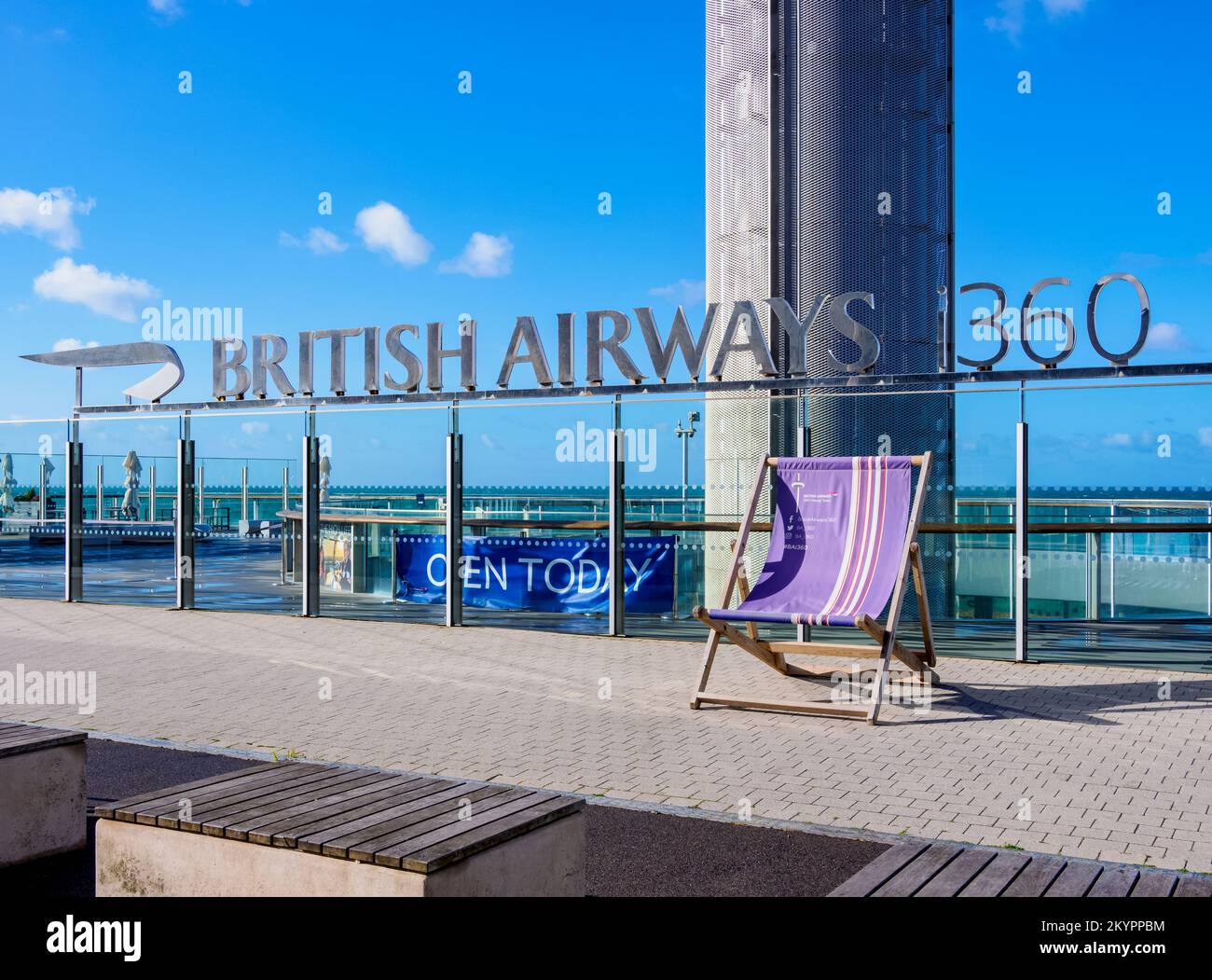 i360 Observation Tower, detailed view, Brighton, City of Brighton and ...