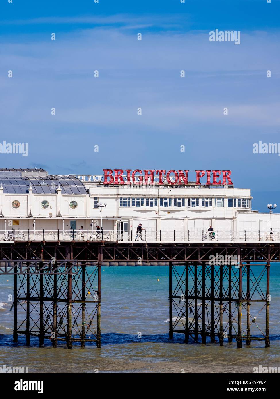 Brighton Palace Pier, detailed view, City of Brighton and Hove, East ...