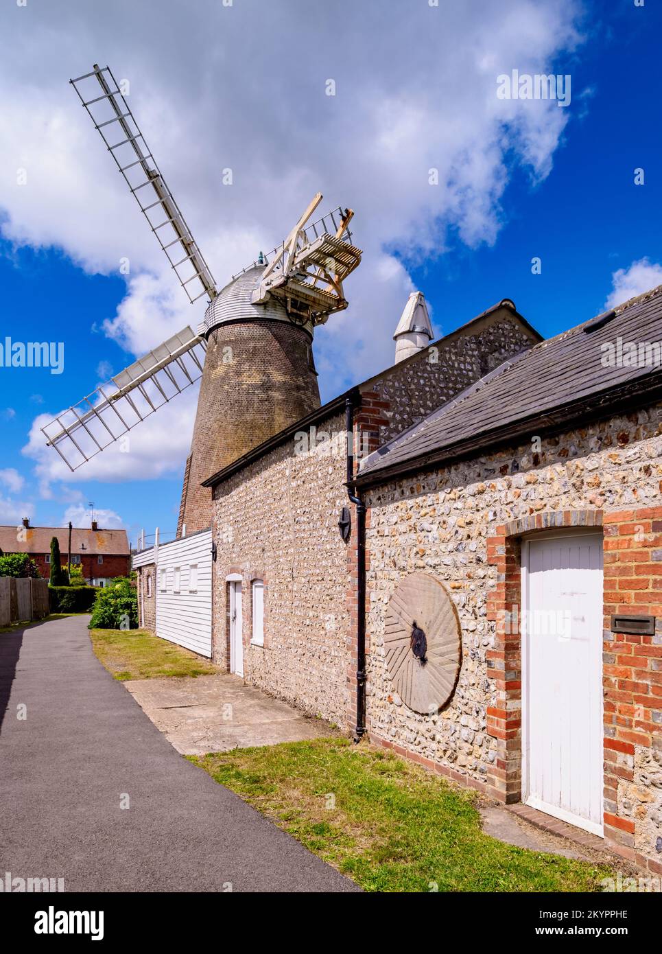 Windmill in Polegate, Wealden District, East Sussex, England, United ...