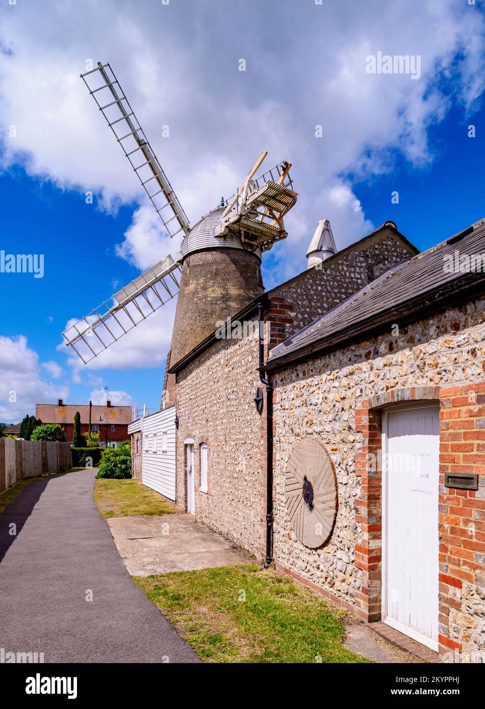 Windmill in Polegate, Wealden District, East Sussex, England, United ...