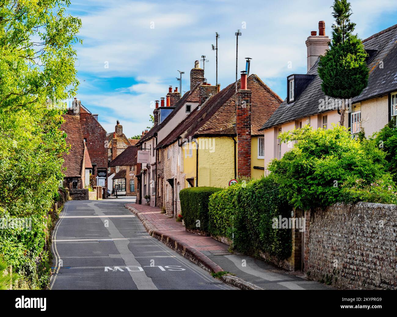Architecture of Alfriston Village, Wealden District, East Sussex ...