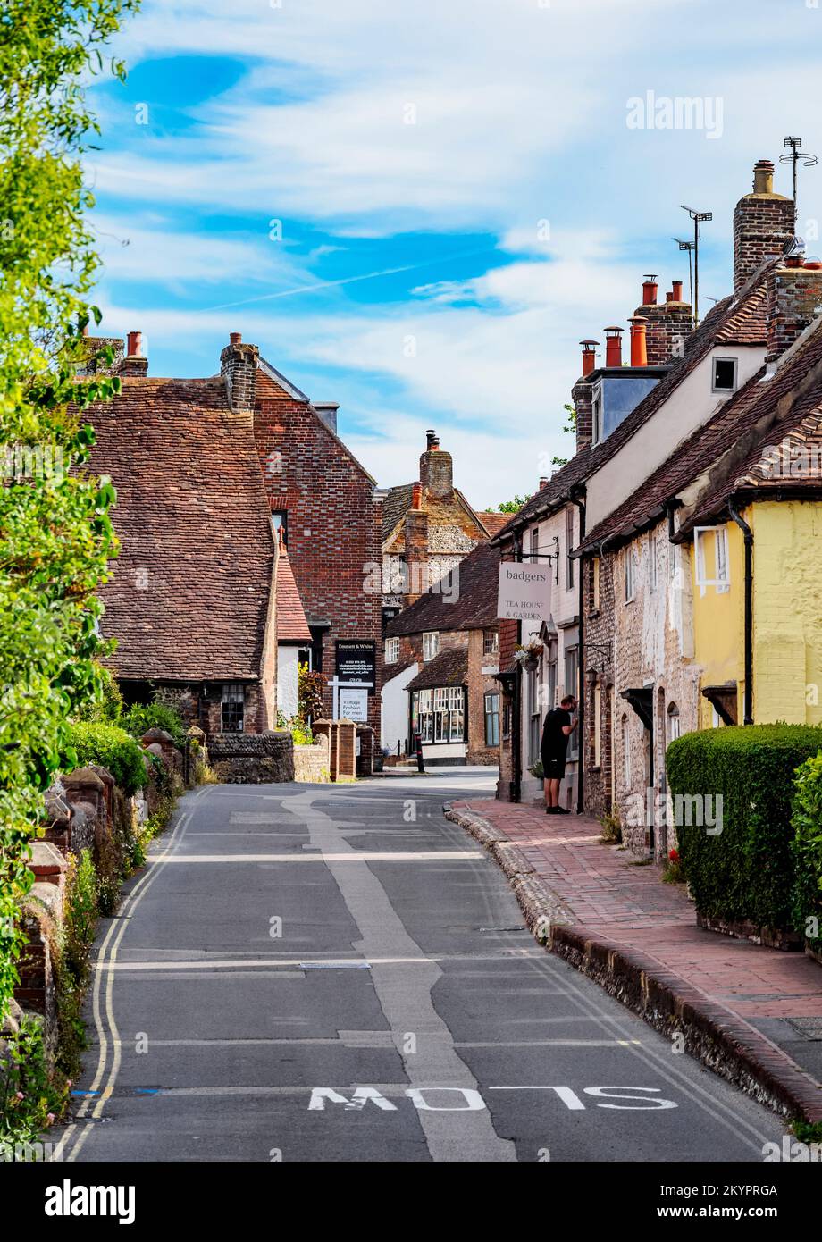 Architecture of Alfriston Village, Wealden District, East Sussex ...