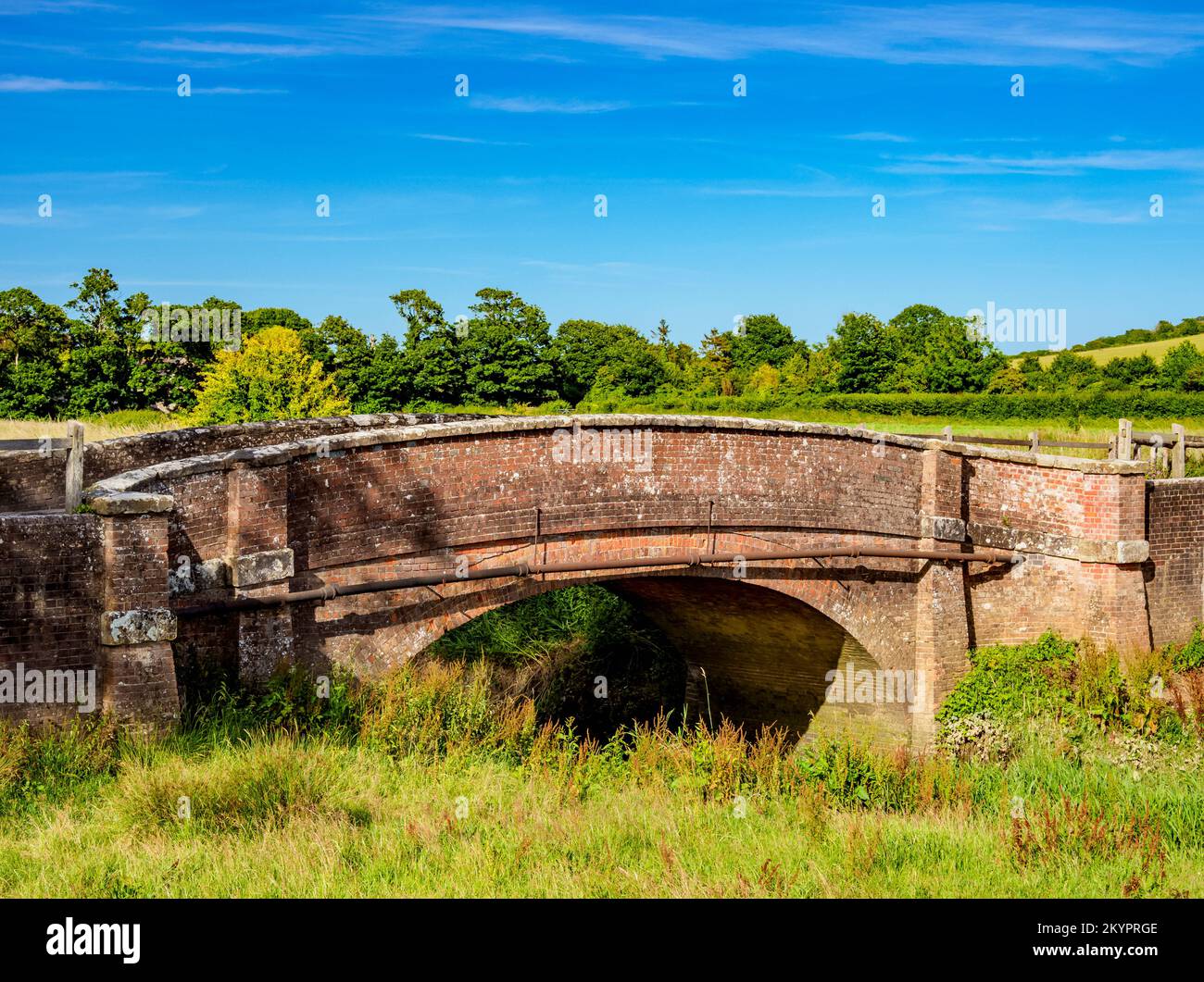 Lullington Rd Bridge over Cuckmere River near Alfriston, Wealden ...