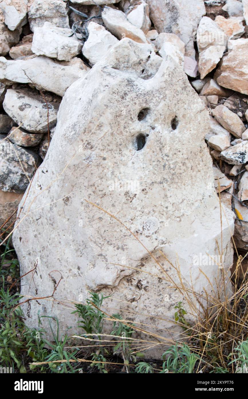 la pietra fantasma, the ghost stone Stock Photo - Alamy